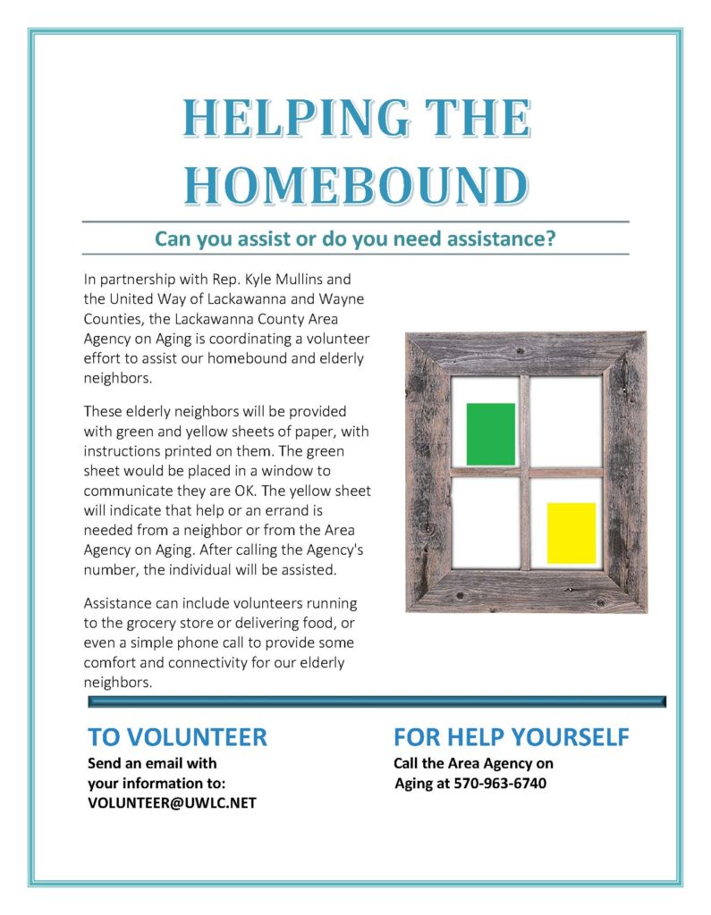 Helping the Homebound: - Moosic Borough